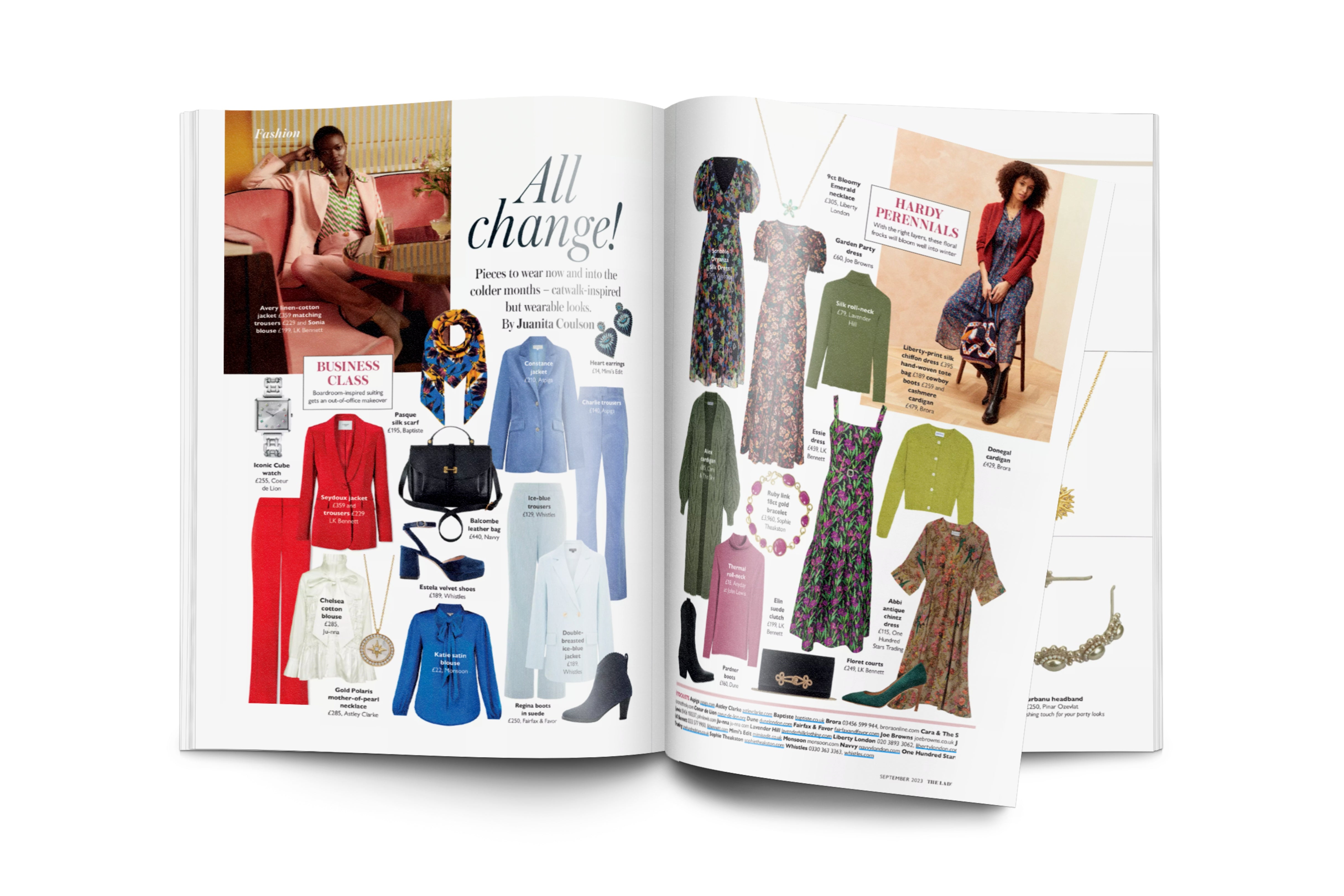 The Lady Magazine x Baptiste: Celebrating Vibrant Styling for Confiden ...
